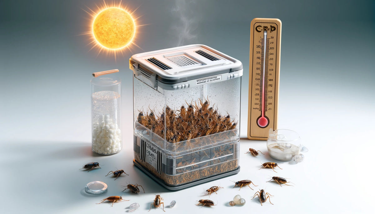 Crickets in the Heat: Ensuring Safe Summer Shipments and Nutritional I ...
