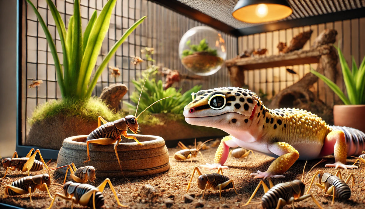 Should You Keep Crickets with Leopard Geckos? – The Critter Depot